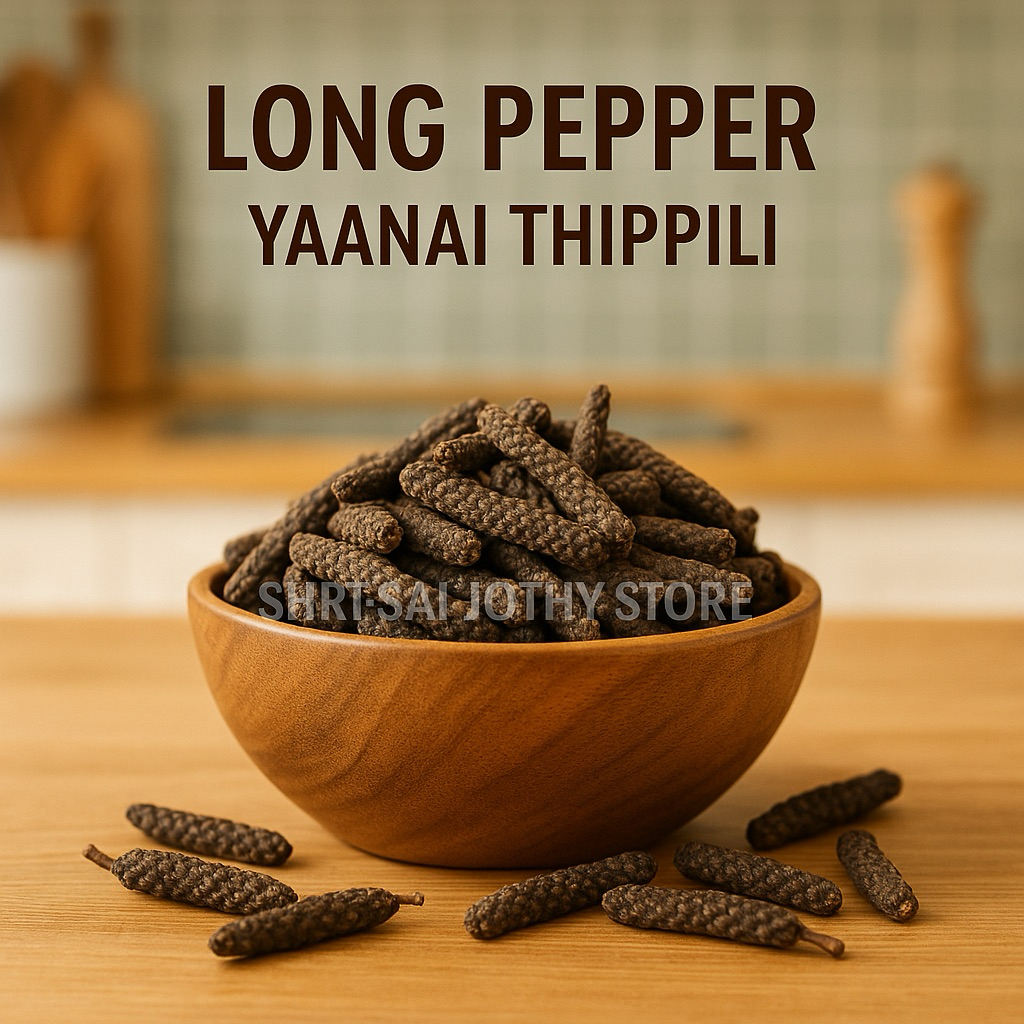 Long Pepper / Pippali / Yanai / yaanai Thippili - Shri Sai Jothy Store ...