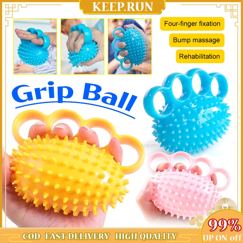 Four Finger Grip Ball PU Ball Finger Practice Exercise Muscle Power ...