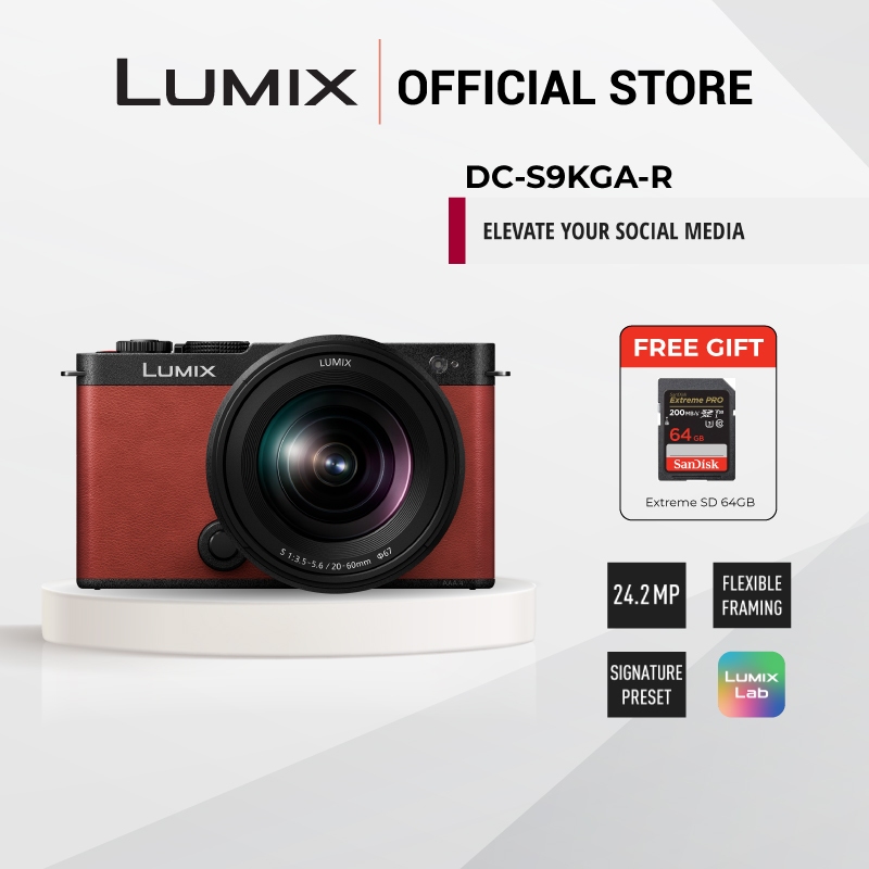 Panasonic LUMIX S9 Full-Frame Mirrorless Camera DC-S9KGA | Shopee Malaysia