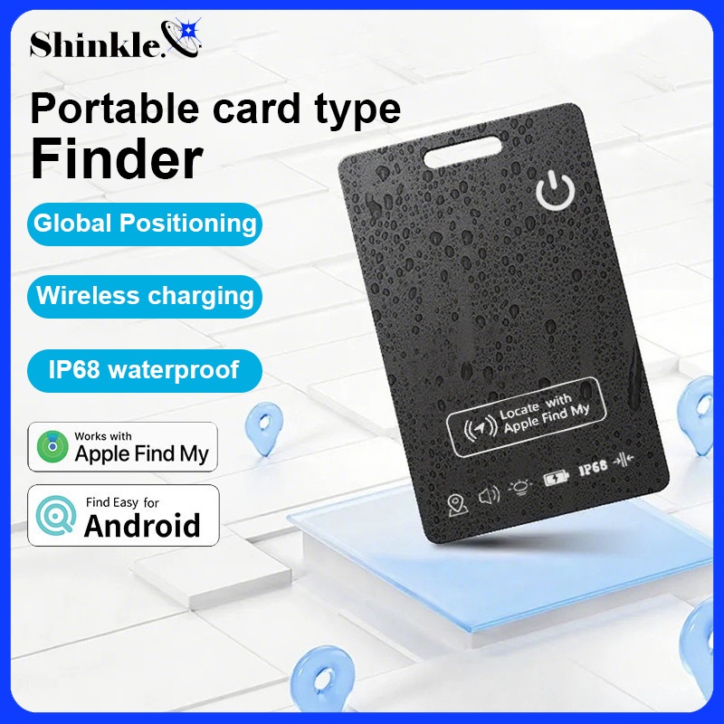 Shinkle Smart Anti Lost Tracker GPS Wireless Positioning Tag for ...