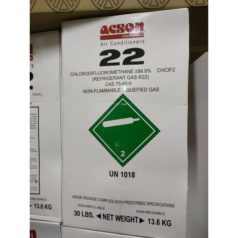 ACSON R22 REFRIGERANT GAS | Shopee Malaysia