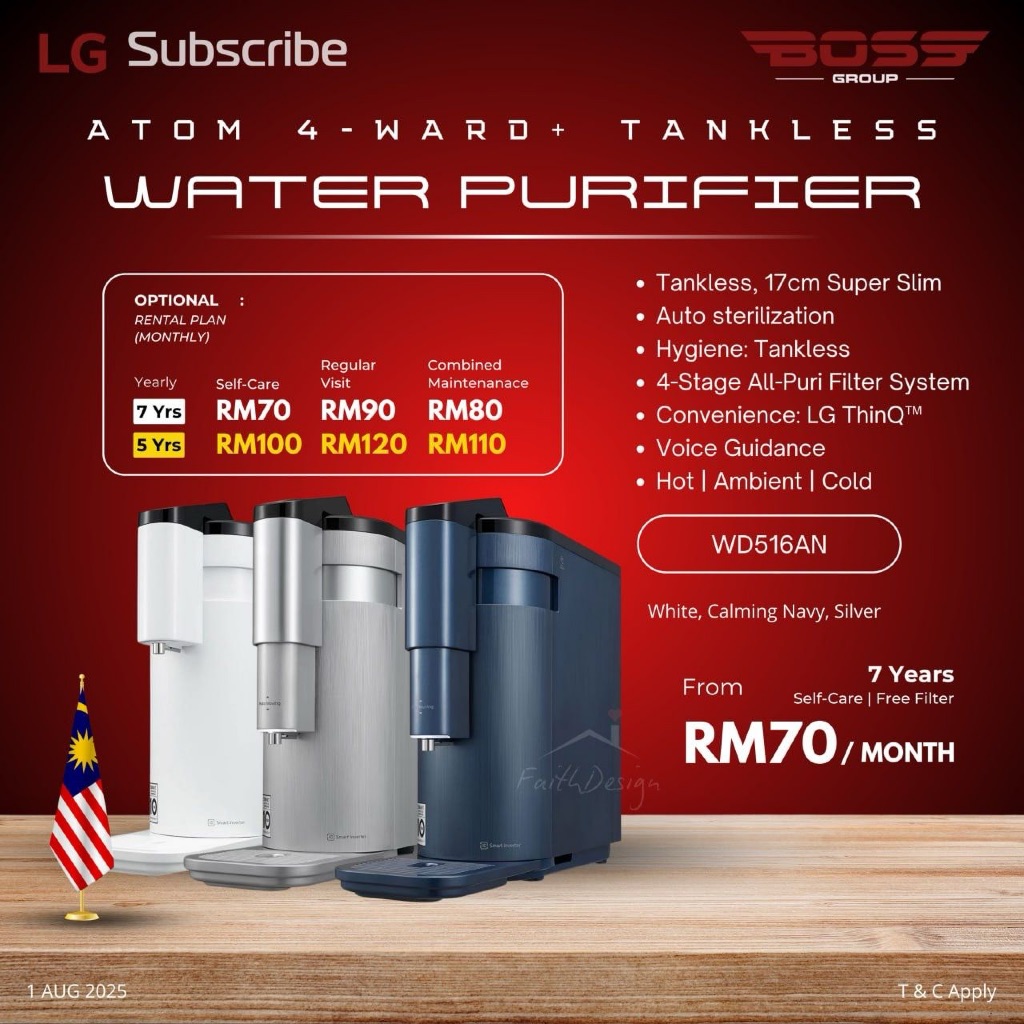 LG PuriCare™ Self-Service Tankless Water Purifier with 4-Stage ...
