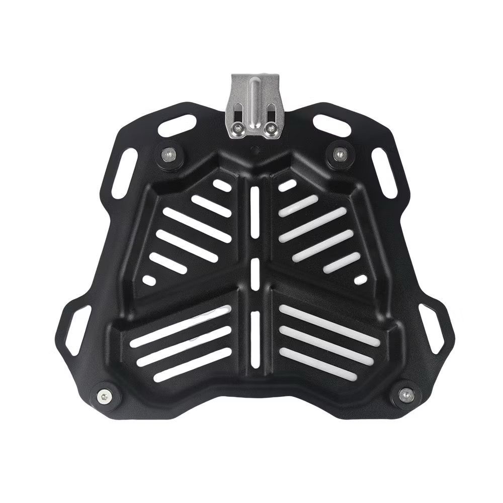 For 45L Top Box Universal Box Aluminum Alloy Top Box Base Plate Tapak ...