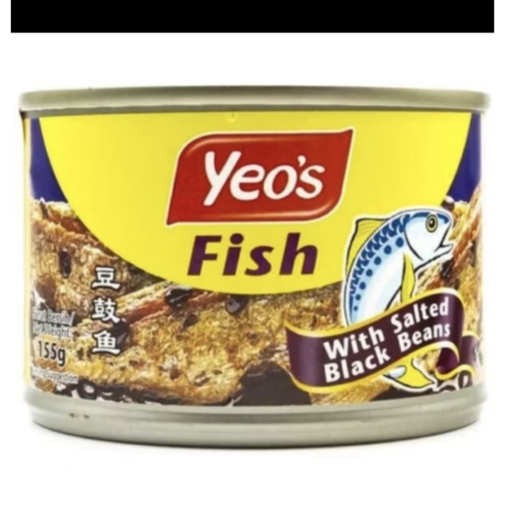 (sabah)Ikan Tausi Yeo's Fish dalam tin jenama Yeo's with salted black ...