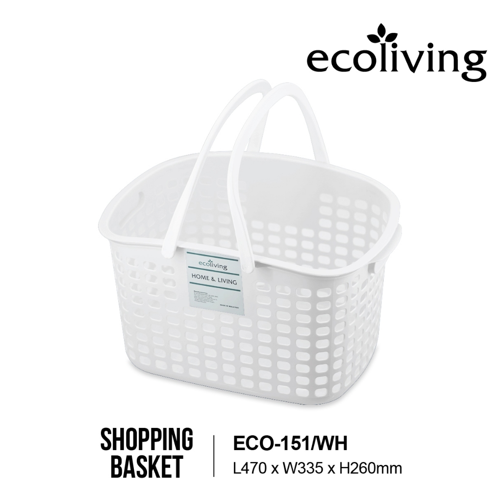 ECO LIVING Bathroom & Kitchen & Laundry Hanging Basket, Shopping ...