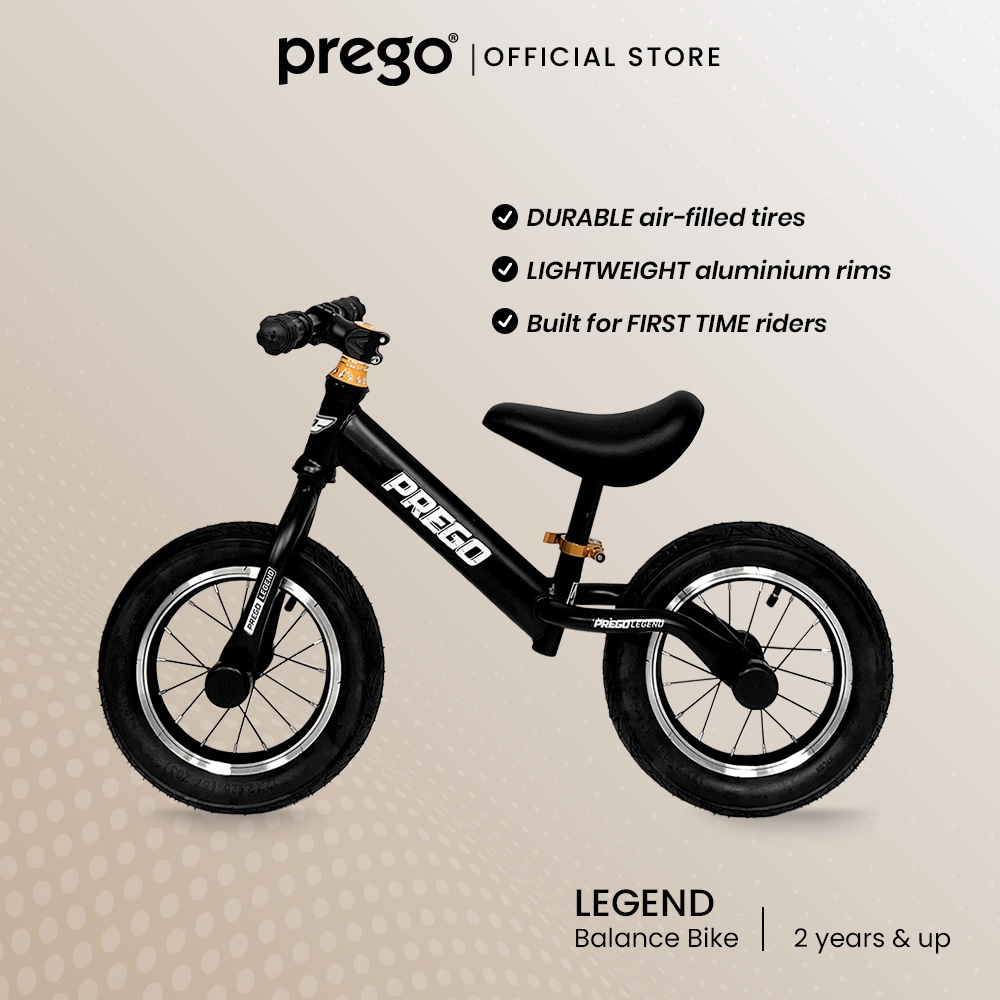 Prego Baby Legend Balance Bike Basikal Push Bike 2 Tahun 儿童平衡车 | Shopee ...
