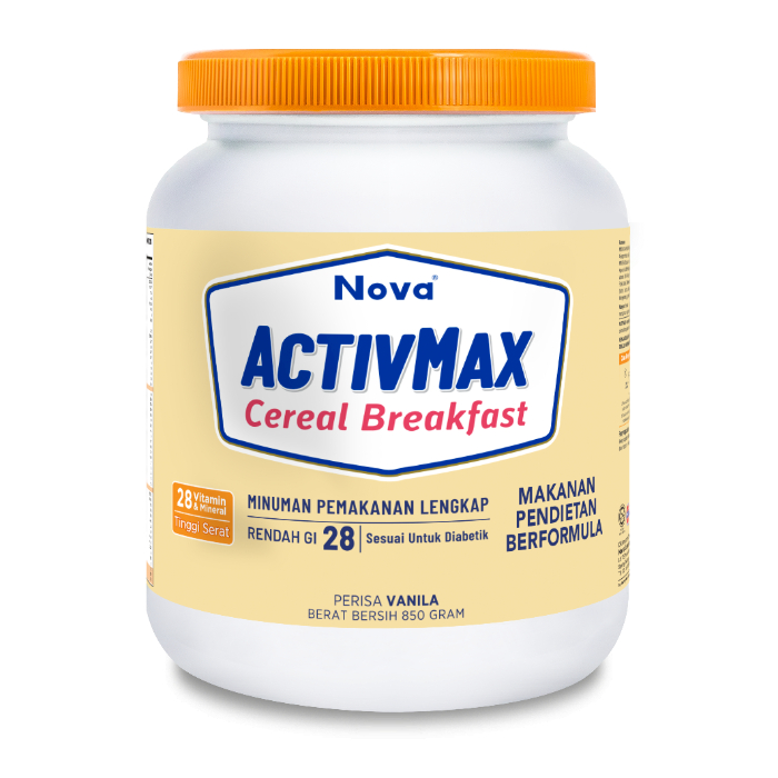 NOVA ACTIVMAX CEREAL BREAKFAST (850GM) | Shopee Malaysia