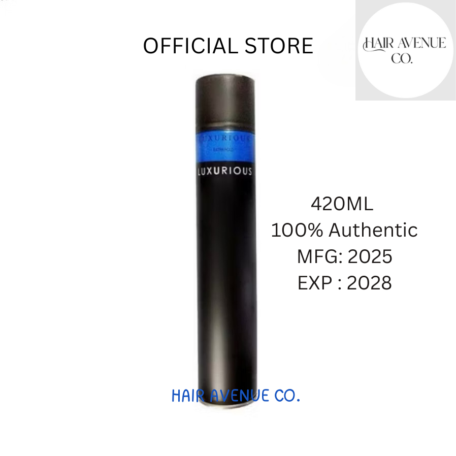 LUXURIOUS EXTRA HOLD HAIR SPRAY 420ML 100% AUTHENTIC (FOR WEST MALAYSIA ...