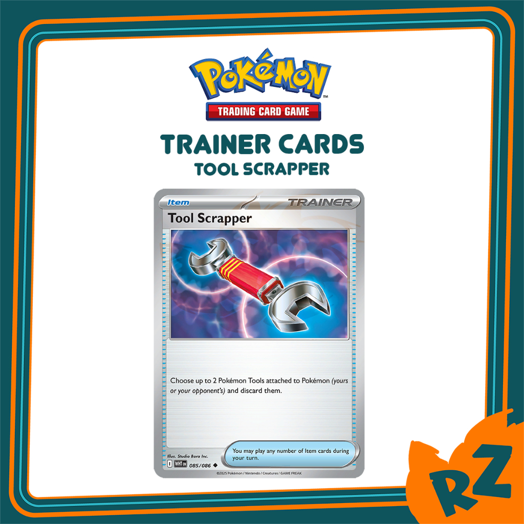 [Original] Pokemon TCG Card Tool Scrapper Item Trainer Singles (Black ...