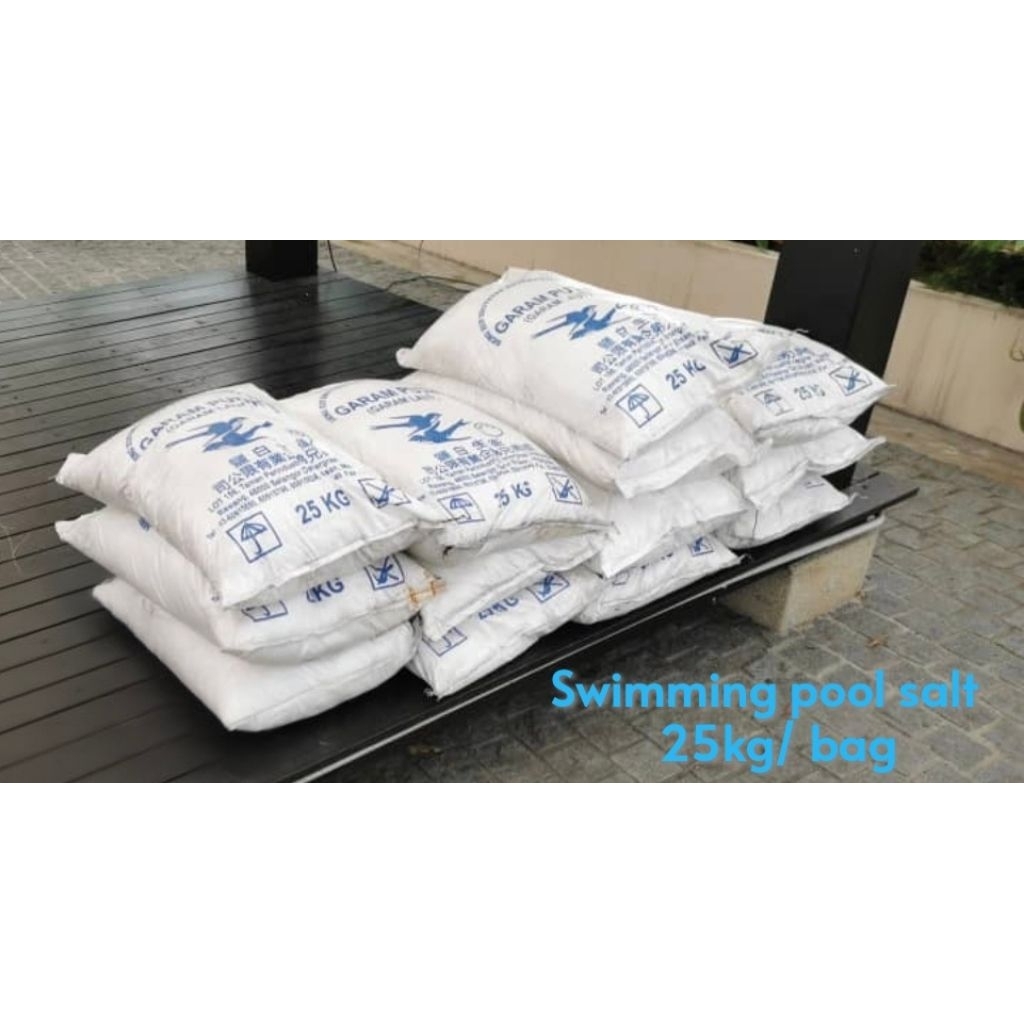 Swimming pool salt 25kg a bag | Shopee Malaysia