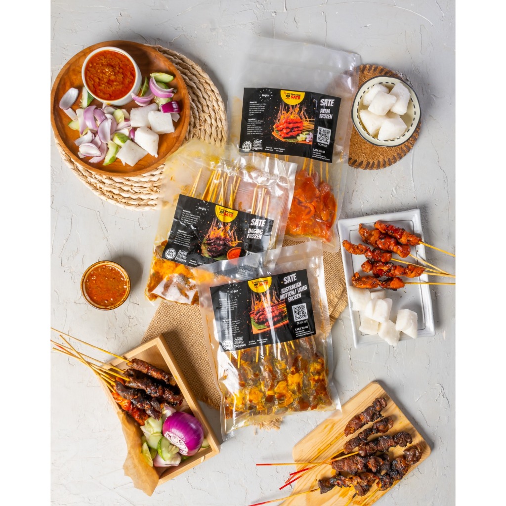Sate Daging Tenderloin (Frozen)|10 & 20 Cucuk | Vacuum Packed | Shopee ...