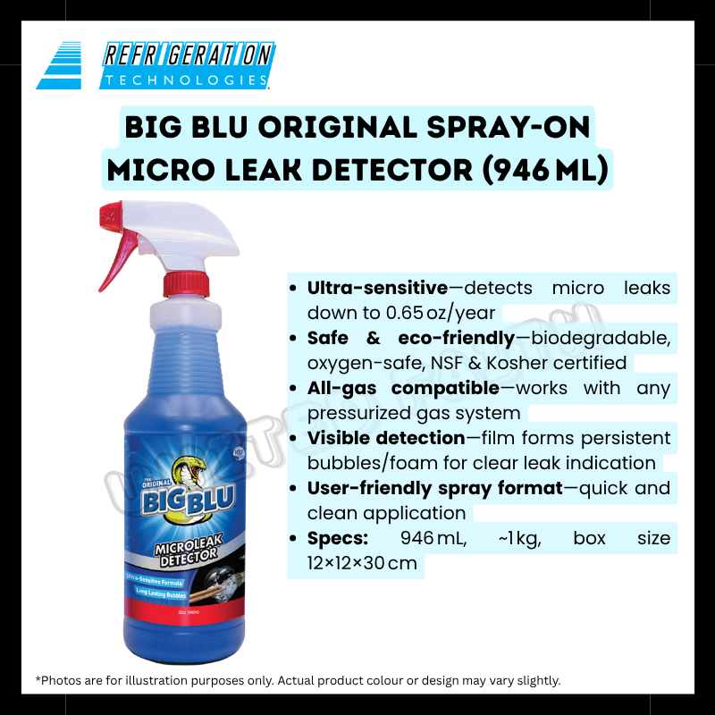 Big Blu Original Spray-On Micro Leak Detector (946 mL) | Shopee Malaysia
