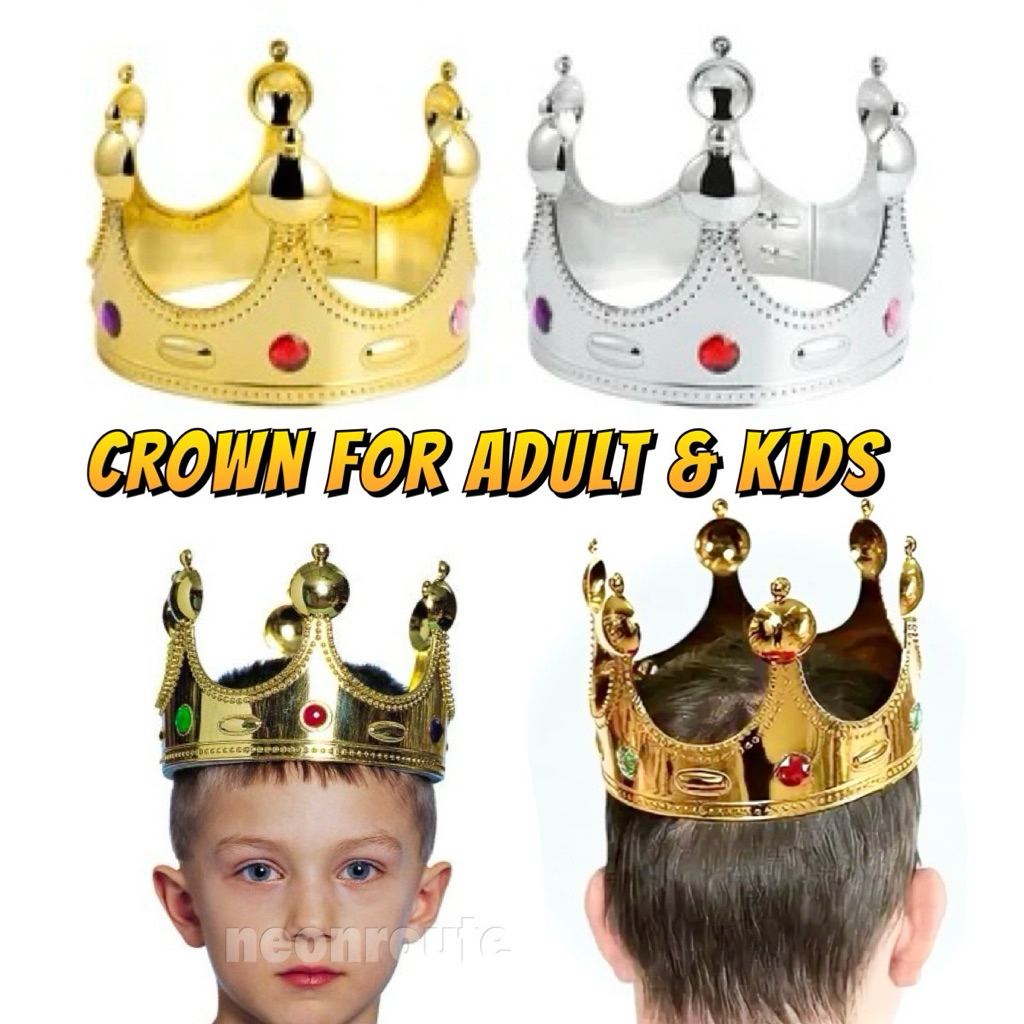 👑🤴🏻King Prince Party Crown Free Size | Shopee Malaysia