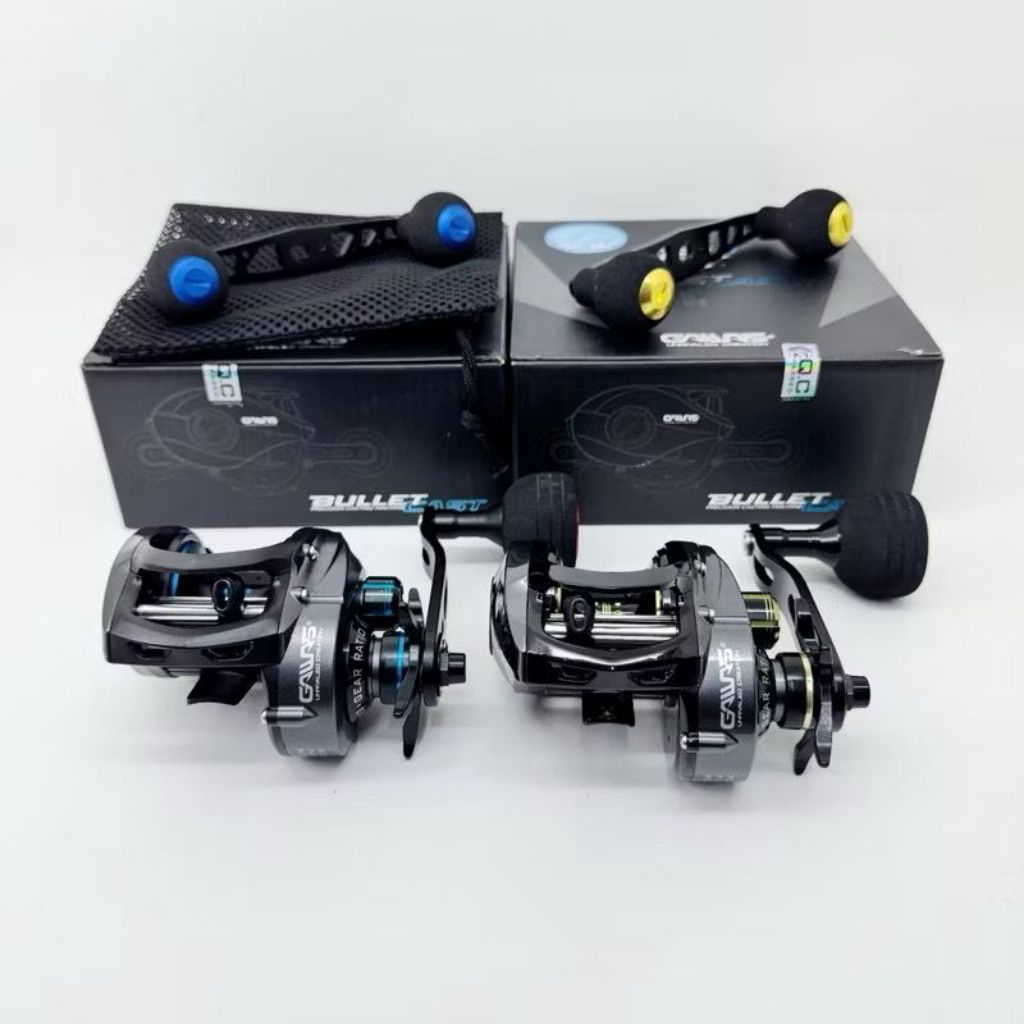 GAWAS BULLET SW351 EXTRA HANDLE FISHING REEL | Shopee Malaysia