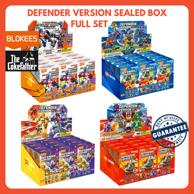 Blokees Original Transformers Defender Version Sealed Box Complete Set ...
