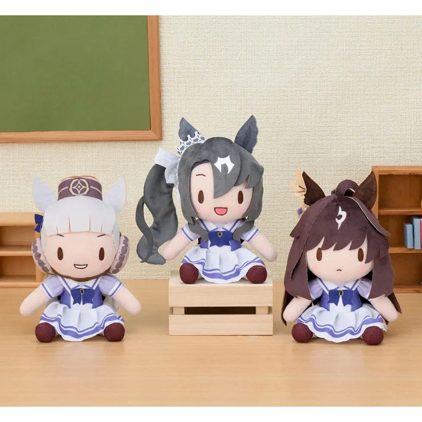 Umamusume Pretty Derby Fuwapuchi Plush Doll 16cm vol.5 set of 3 SEGA ...