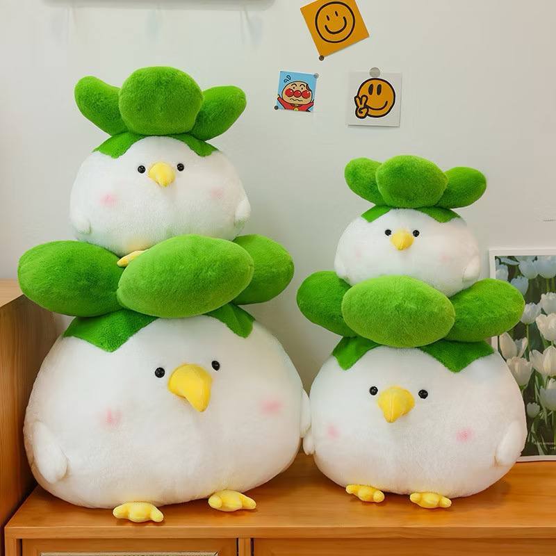 Creative Cute Chick Doll Private Bird Doll Cabbage Small Private Bird ...