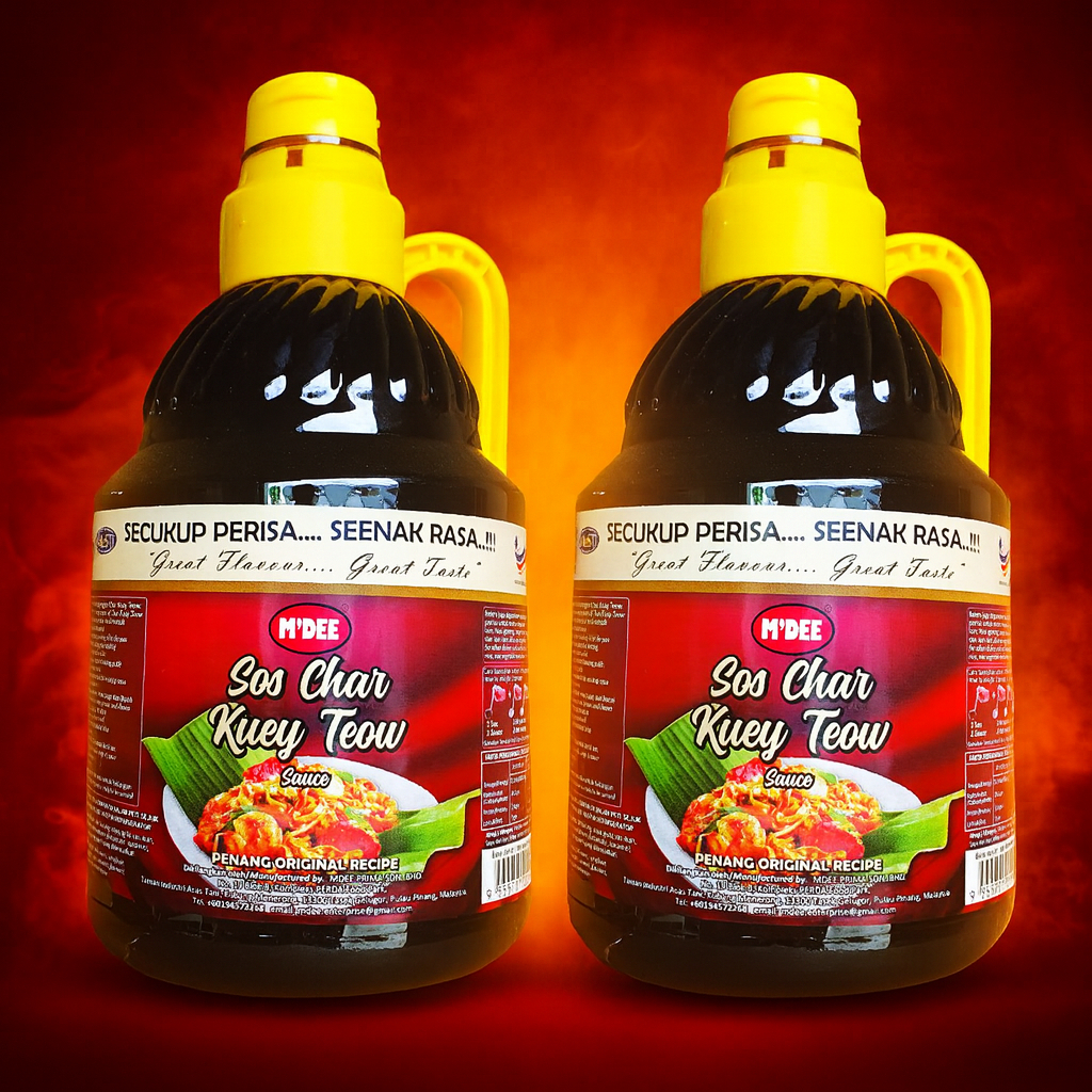 COMBO 2 BOTTLES - M'DEE PATI SOS CHAR KOAY TEOW 1.5KG - Paste Cooking ...
