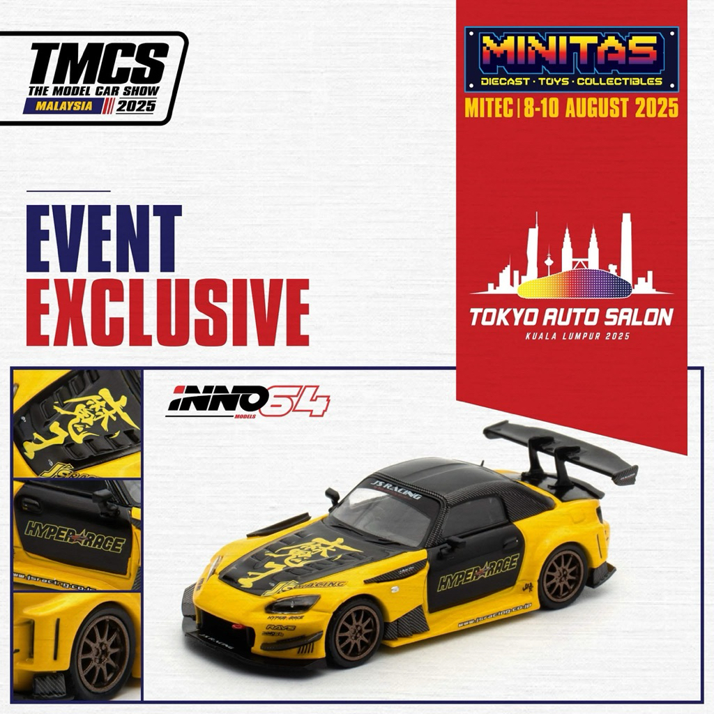 TASKL2025 inno64 Exclusive Event Model (Honda S2000 / S15 Top Secret ...