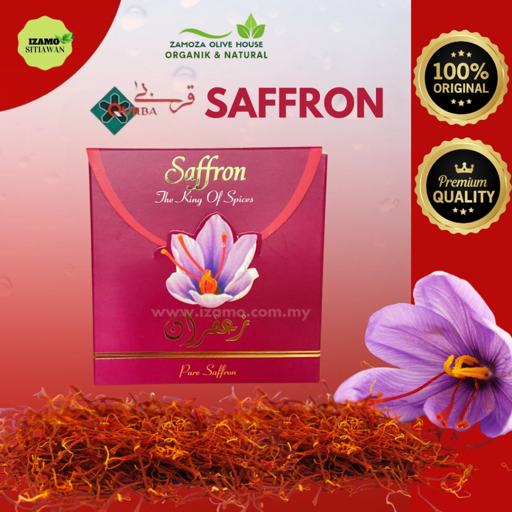 QURBA SAFFRON RAJA SEGALA BUNGA Pelbagai khasiat menyelesaikan masalah ...