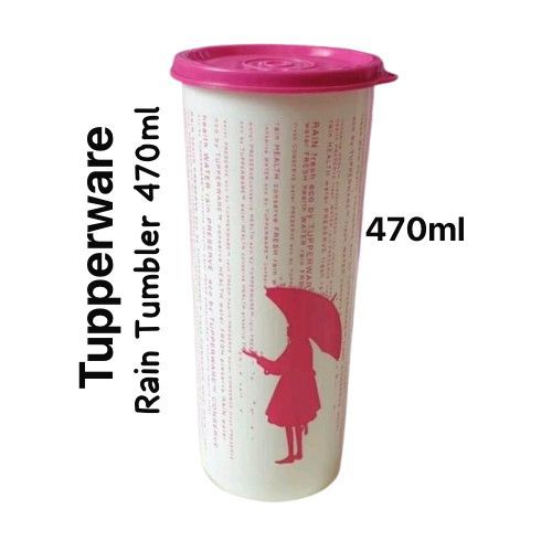1'3464* Tupperware Giant Tumbler 470ml(1pc)/Yes U Can Tumbler/Rain ...
