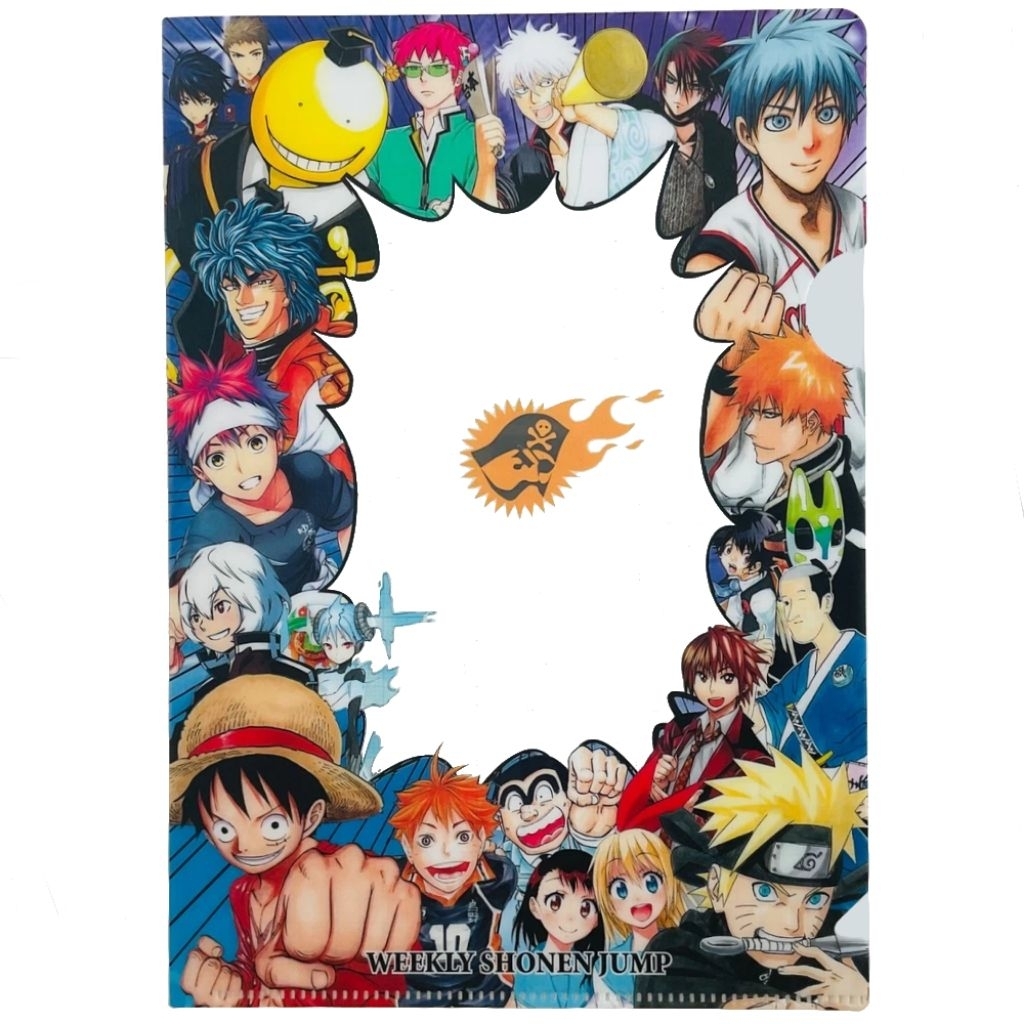 [OFFICIAL] Weekly Shonen Jump Mini Clear File - One Piece - Naruto ...