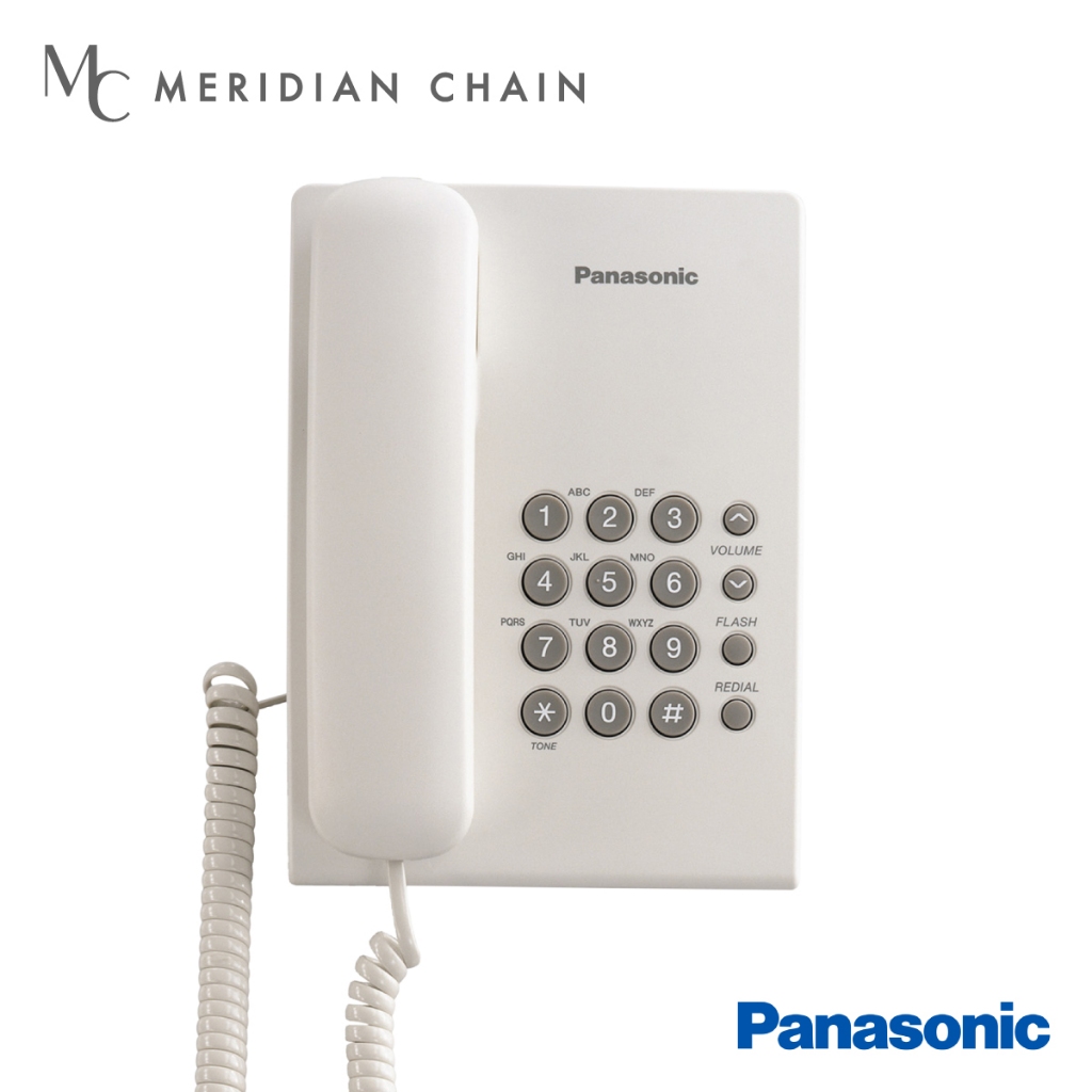 Panasonic KX-TS500ML Single Landline Wall Desktop Phone (TM line ...