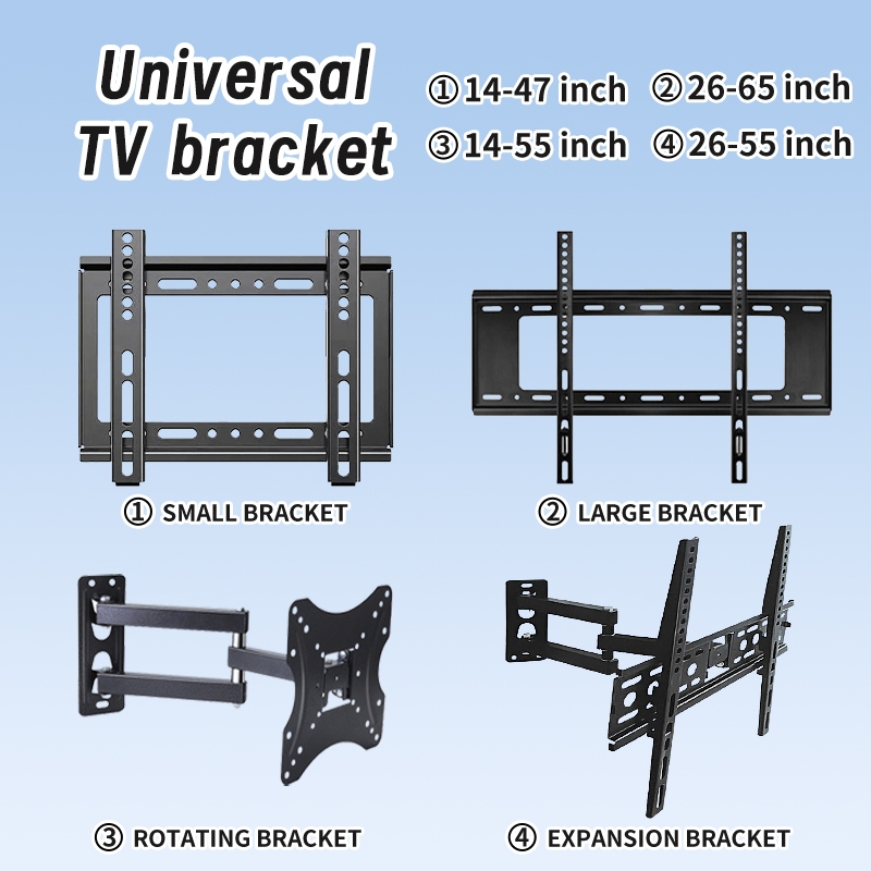JEAANSP 14"-65" TV Wall Mount Bracket Adjustable Tilt bracket ...