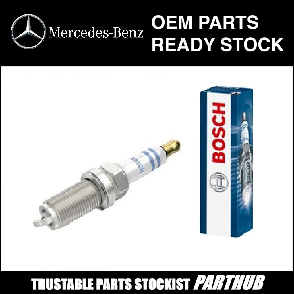 READYSTOCK BOSCH M271 M113 Spark Plug Mercedes Benz M155 W203 W204 W211 ...