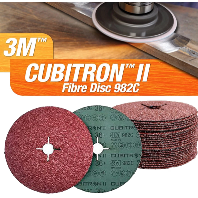 3M 982C 4 Inch Disc 36+ Cubitron II Fibre Disc (4"x5/8") | Shopee Malaysia