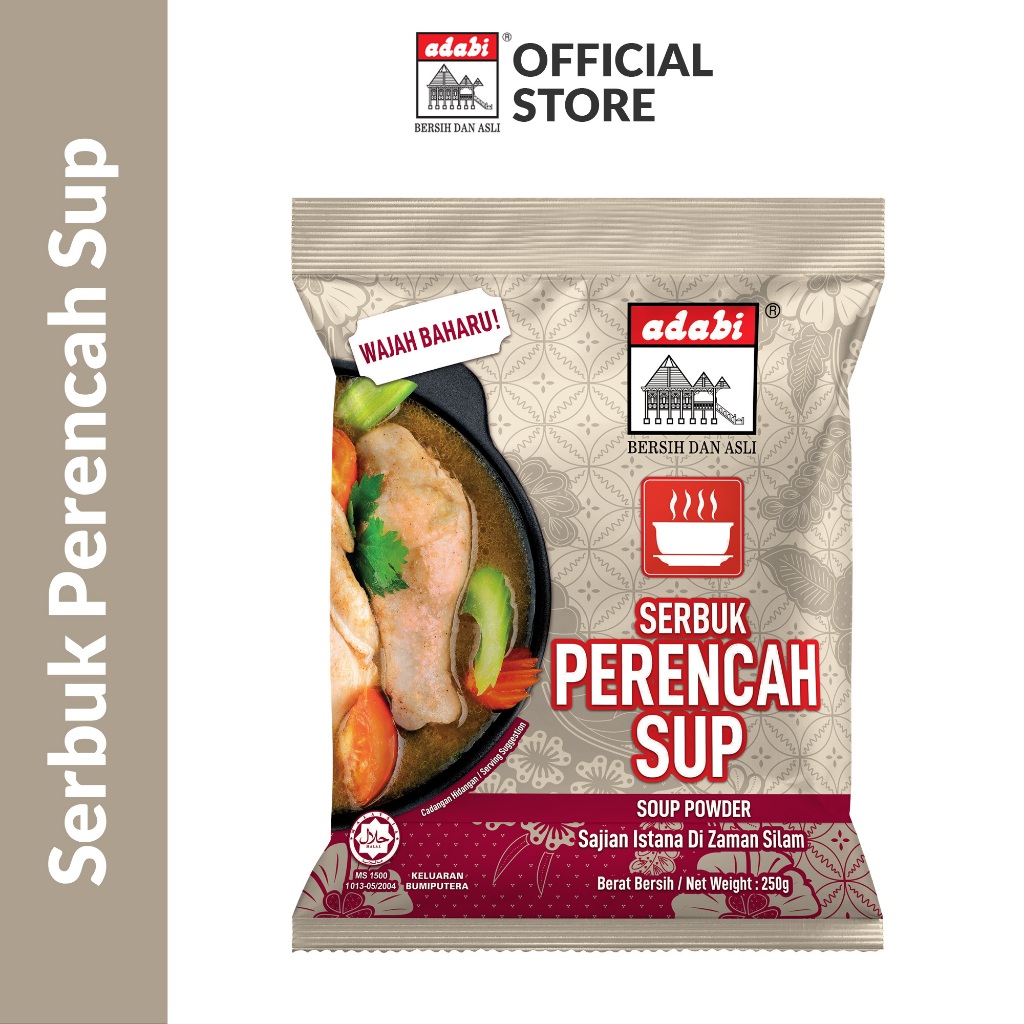 Adabi Serbuk Perencah Sup 250g | Shopee Malaysia