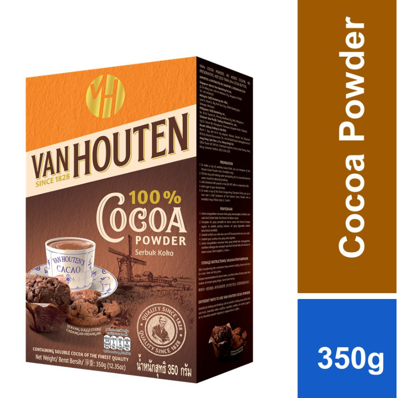 Van Houten Cocoa Powder 350G | Shopee Malaysia