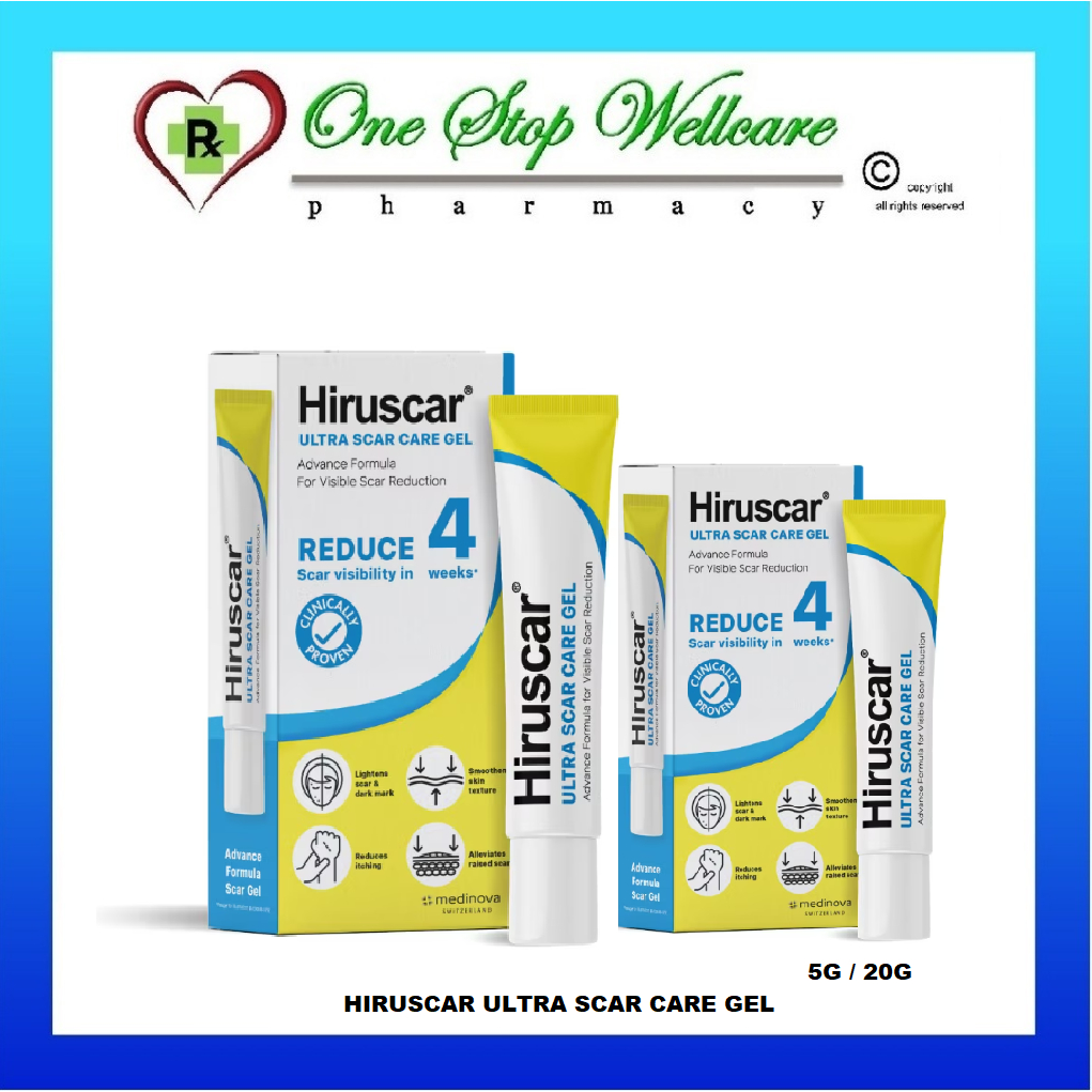 HIRUSCAR ULTRA SCAR CARE GEL 5G / 20G | Shopee Malaysia