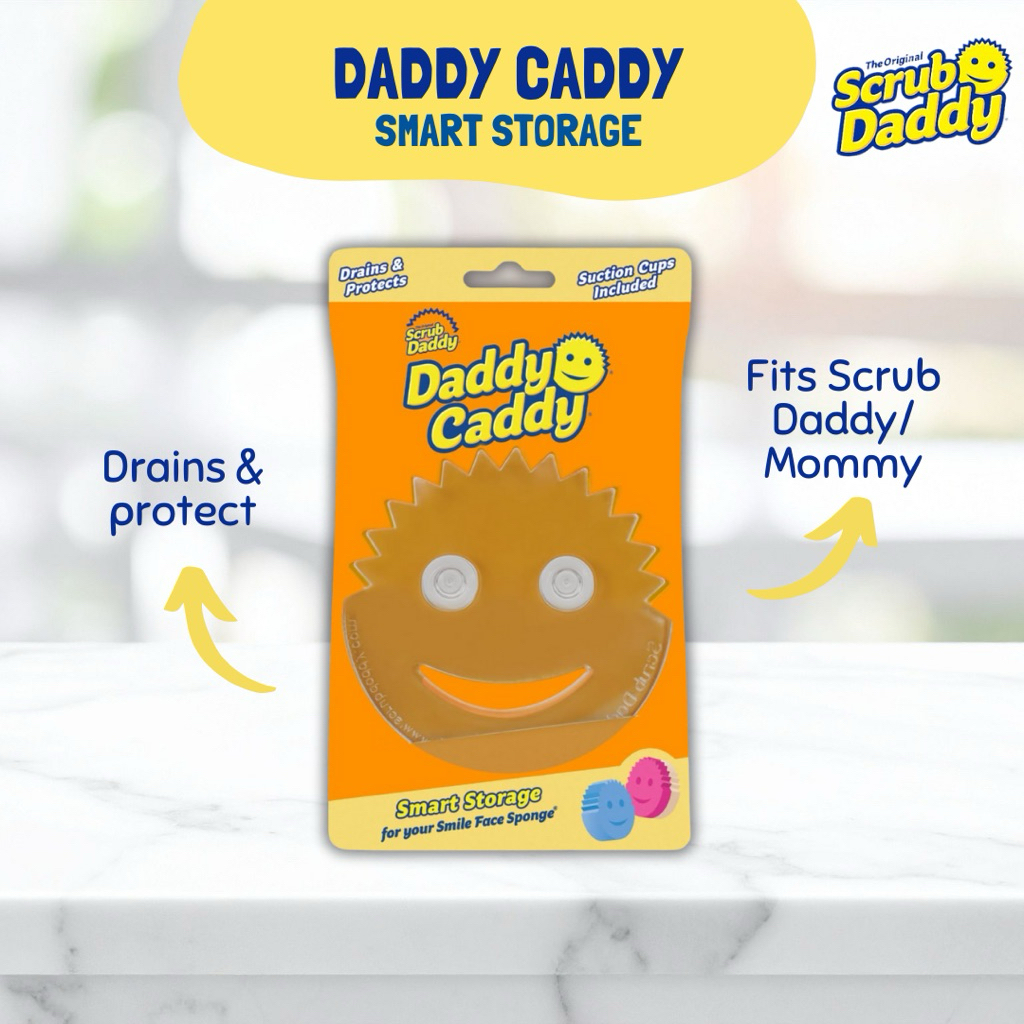 [Scrub Daddy MY] Daddy Caddy Smart Drying Storage for Smile Sponge ...