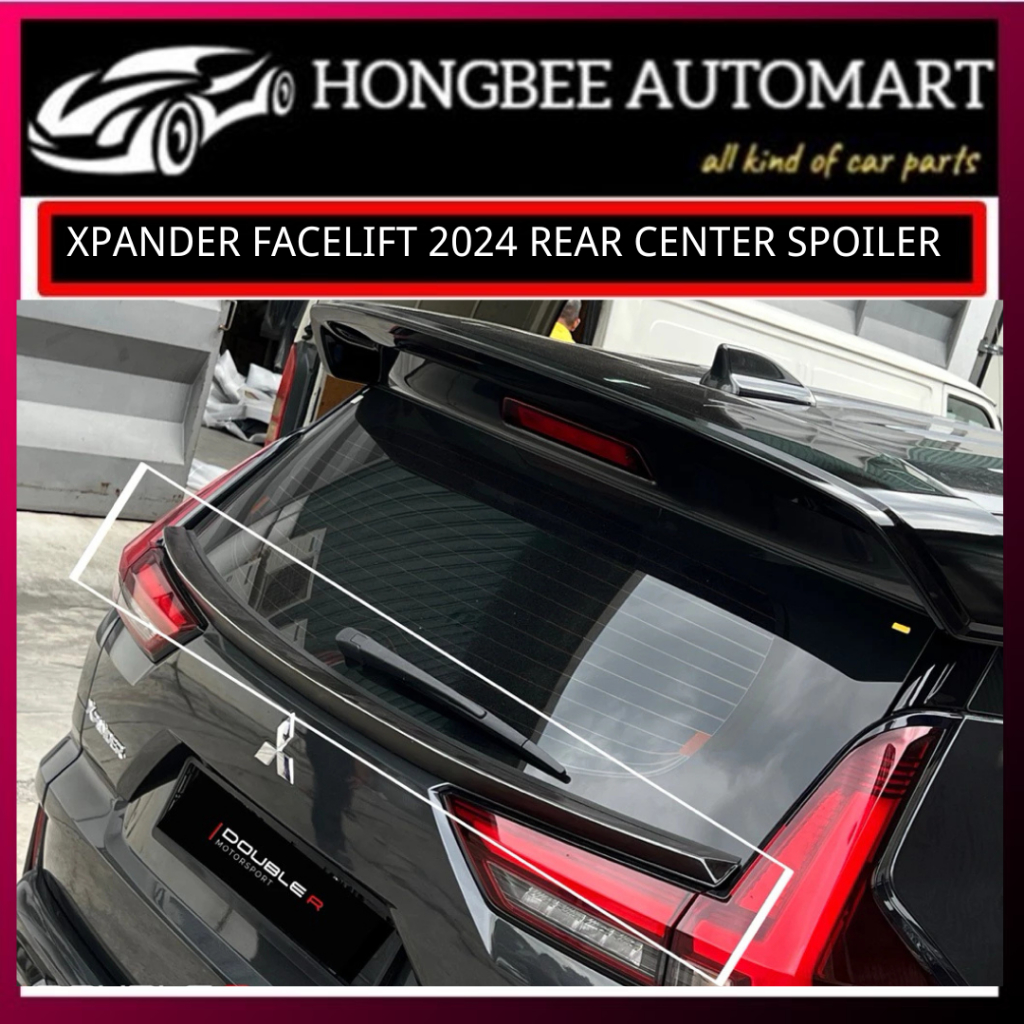 XPANDER FACELIFT 2024-2025 REAR CENTER ARTECH SPOILER | Shopee Malaysia