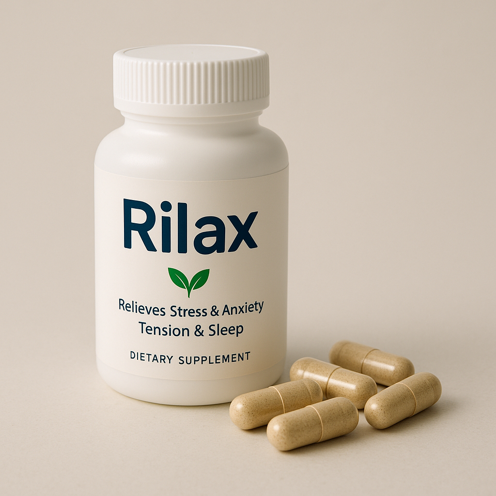 (VERY EFFECTIVE!) Rilax Capsules 5's For Restlessness, Anxiety and ...