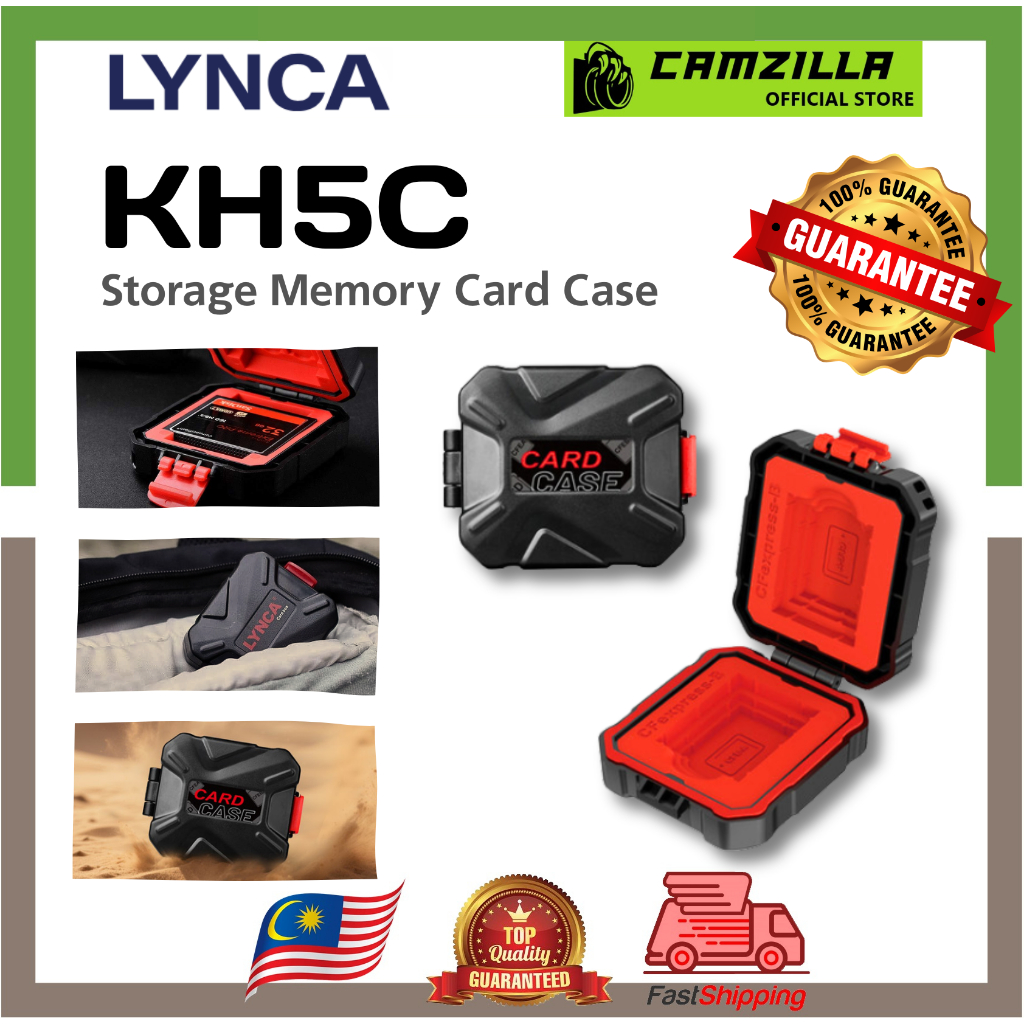 LYNCA Memory Card Case Holder, Memory Card Hard Protector Case ...