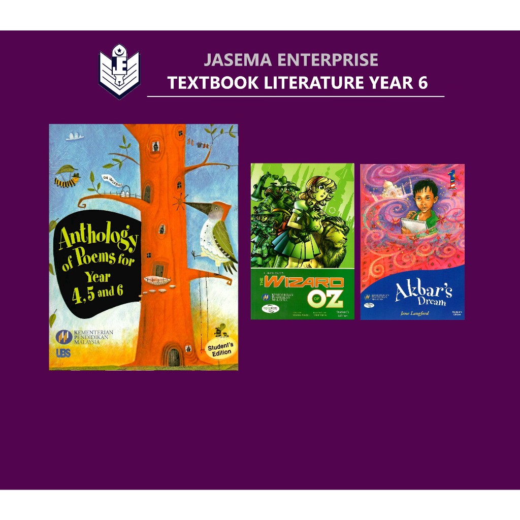 TEXTBOOK LITERATURE YEAR 6 Anthology of Poems | The Wizard of Oz ...