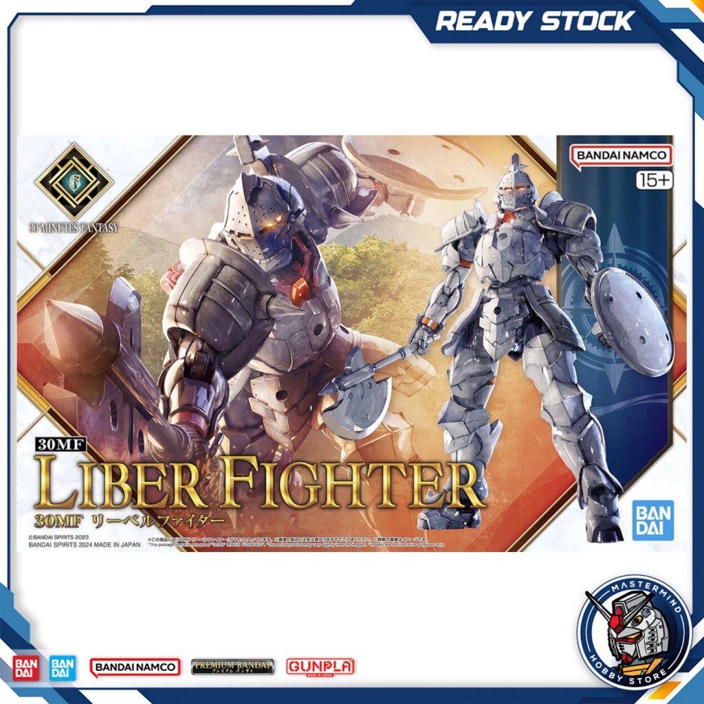 (READY STOCK) BANDAI 30MF Liber Fighter & Class Up Armor (Liber Viking ...