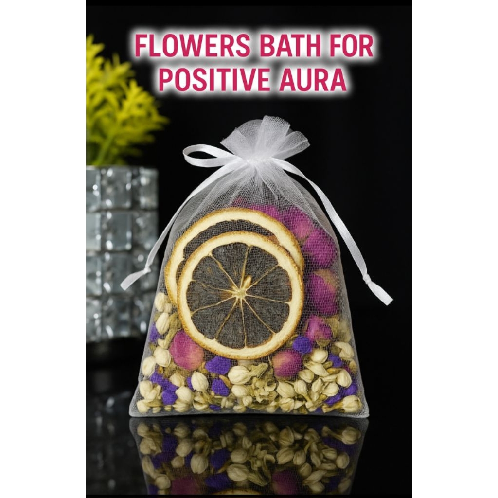 >Flowers Bath for Positive Aura | Mandian Bunga Aura Positif | Dried ...