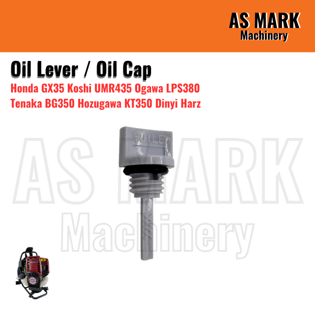 Honda Gx35 Oil Lever / Oil Cap Tudung Minyak Koshi UMR435 Ogawa LPS380 ...
