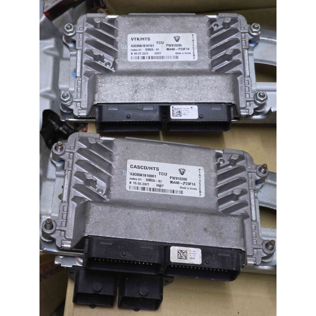 PW913205 Used TCU Transmission Control Unit Gearbox 4AT Saga VVT MC2 ...