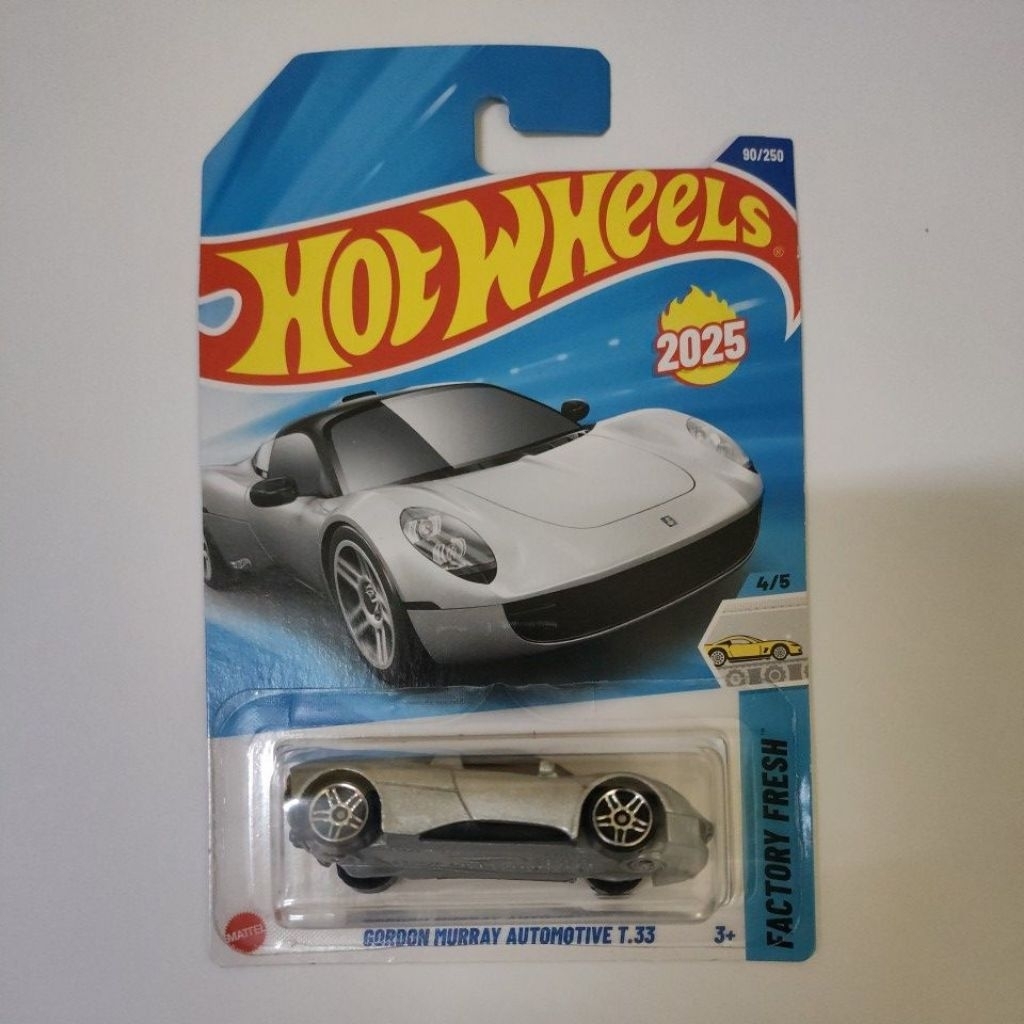 Hot Wheels Gordon Murray Automotive T.33 Sports car HW Factory Fresh ...