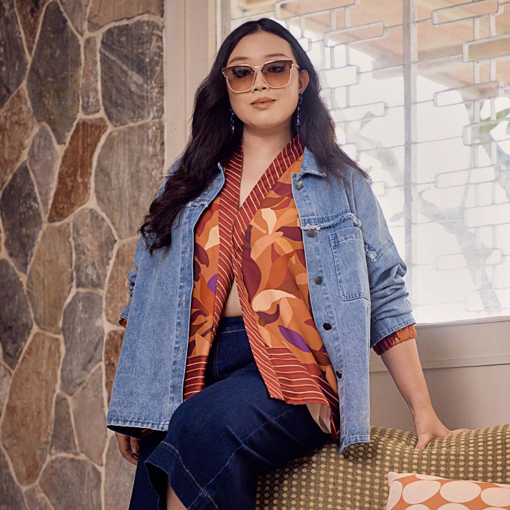 MS. READ Oversize Denim Jacket | Size UK12/16/20 | Blue | MF53049-J ...