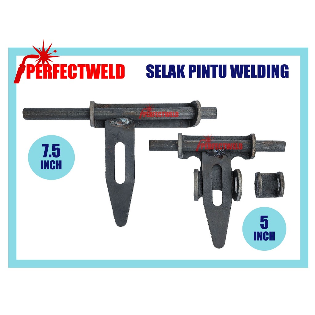 PERFECTWELD SELAK PINTU GRILL BESI / WELDING PAD BOLT GATE DOOR ...