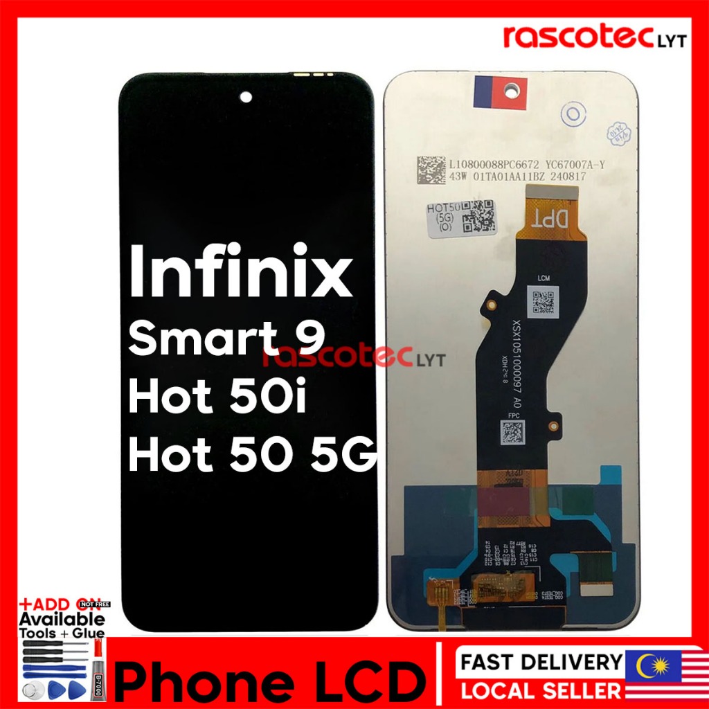 Infinix Hot 50i / Infinix Smart 9 / Infinix Hot 50 5G / X6720 X6532 ...