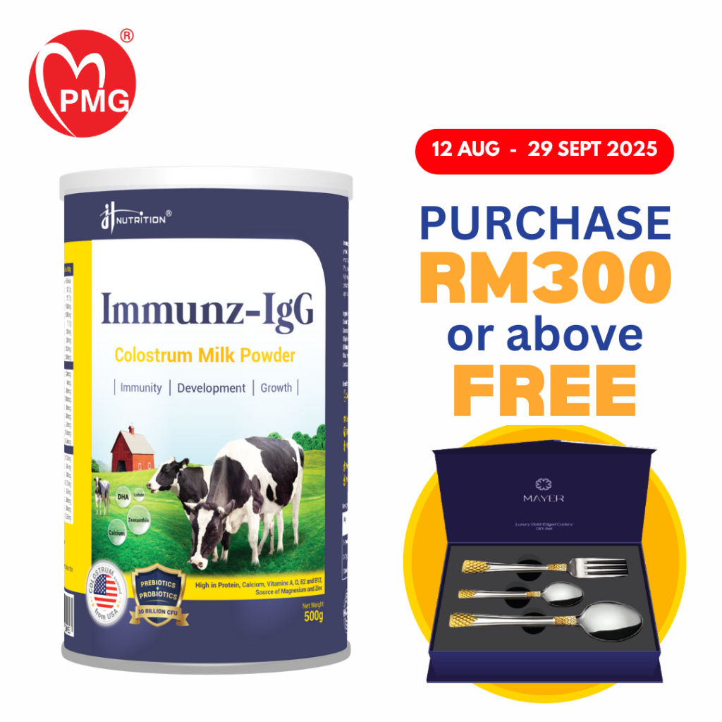 [JH NUTRITION] Immunz-IgG Colostrum Milk Powder 500g - boost immunity ...