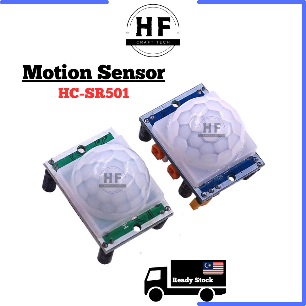 HC-SR501 PIR Motion Sensor Module Human Body Detector Passive Infrared ...