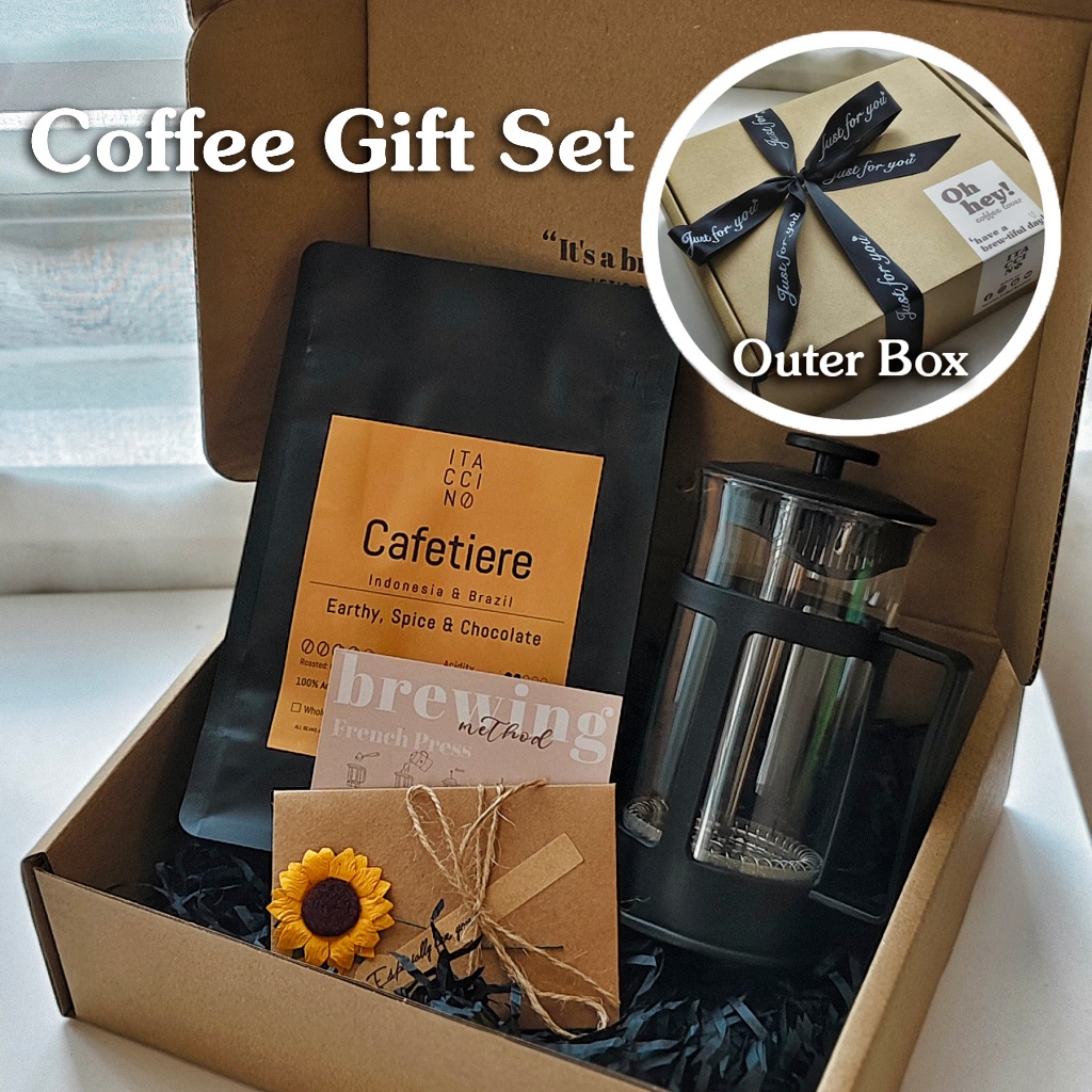 Itaccino | 🎁Raya Coffee Gift Box | French Press Coffee Gift Set| Coffee ...