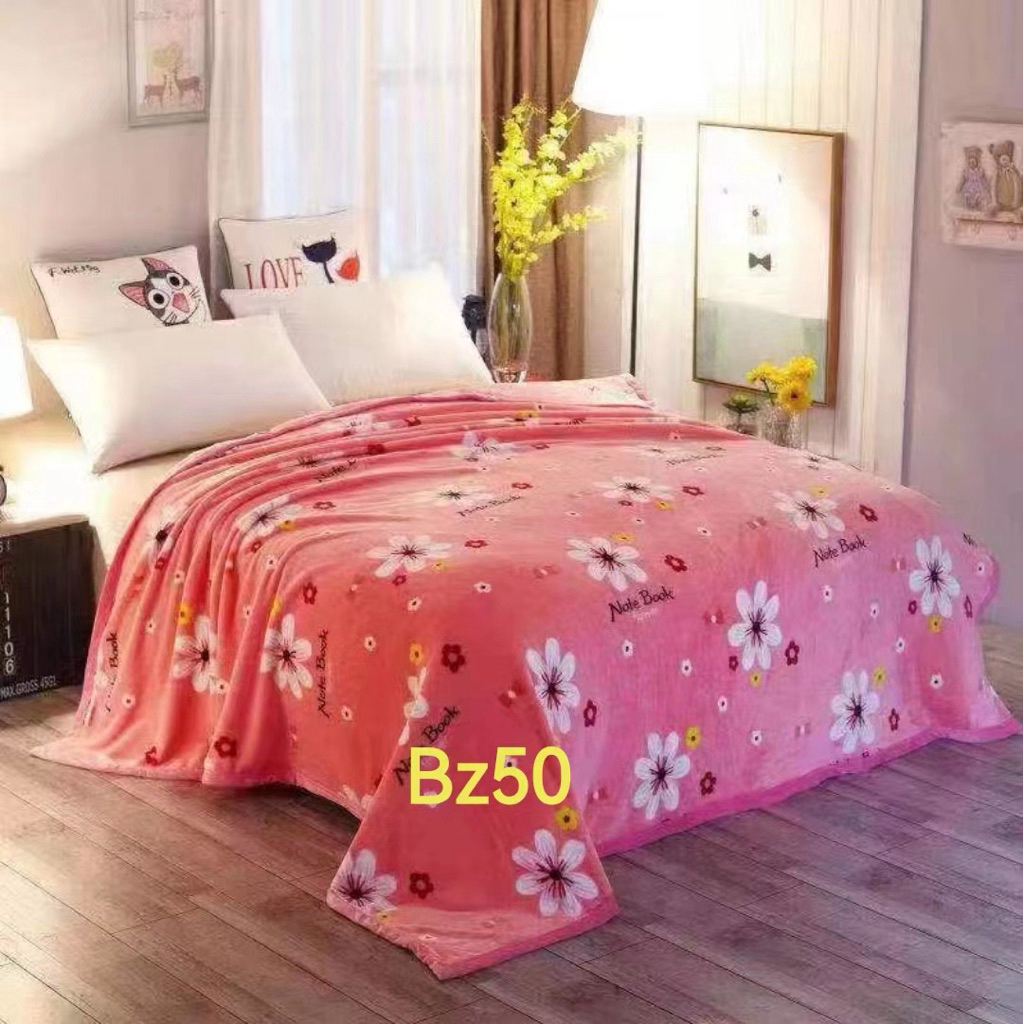 Selimut Baldu Gebu Lembut Bercorak Murah Soft Comforter Fluffy Fannel ...